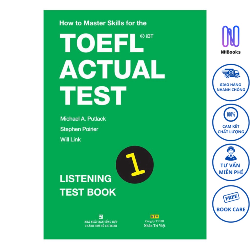 Sách - How To Master Skills For The TOEFL iBT Actual Test: Listening ...