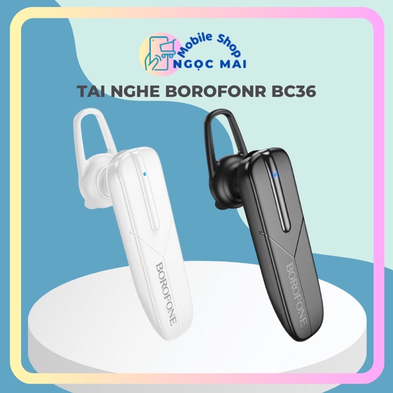 Tai nghe Bluetooth BOROFONE BC36 - Hàng chính hãng | Shopee Việt Nam
