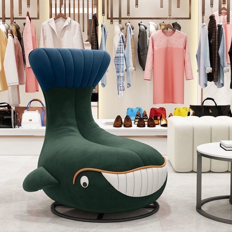 ghế sofa hình cá voi DECOR trang trí phòng khách | Shopee Việt Nam