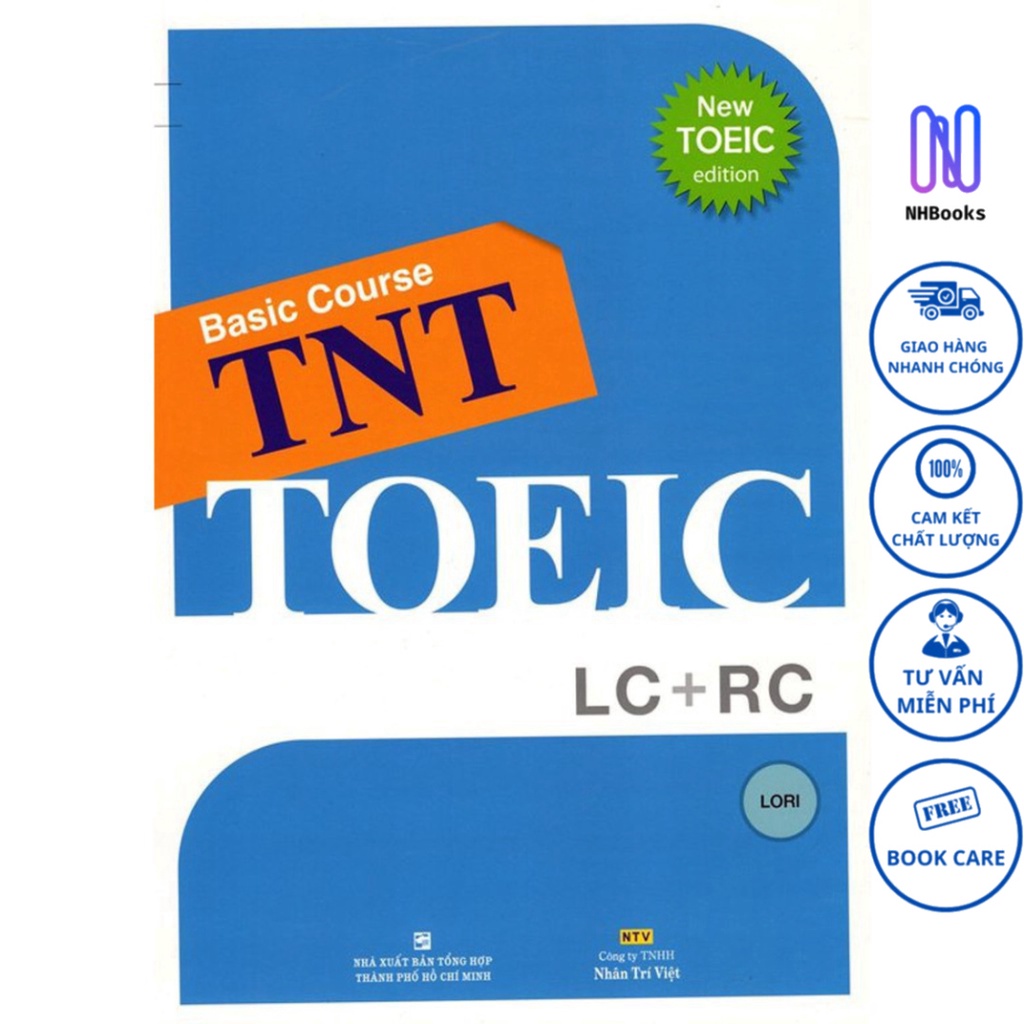 Sách - Basic Course TNT - TOEIC LC + RC (Kèm CD) - NHBOOK | Shopee Việt Nam