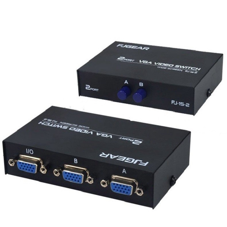 Bộ Chia 2 VGA CPU Ra 1 VGA Màn Hình (Port VGA Switch) | Shopee Việt Nam