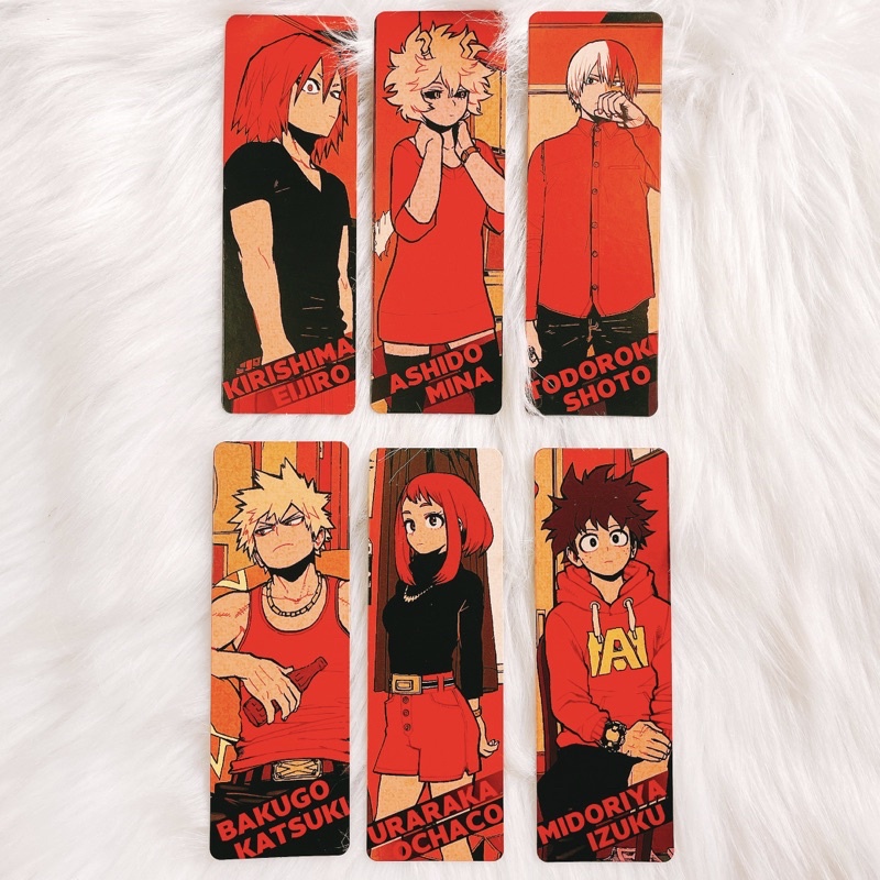 Bookmark fes giới hạn của SxF, JJK, Bluelock, MHA, Haikyuu,… | Shopee ...