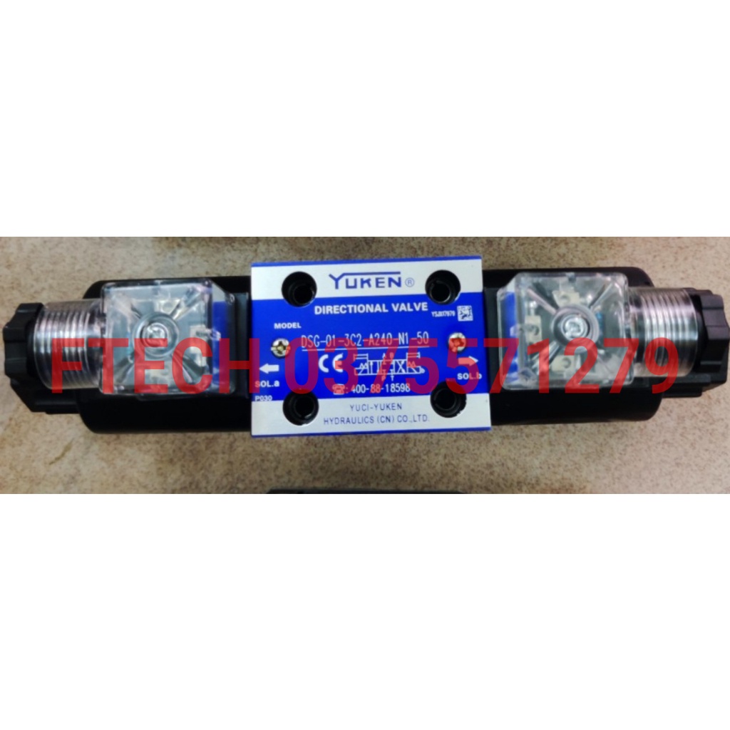 Van Điện Yuken DSG-01-3C2 (24v và 240v) van thủy lực yuci yuken | Shopee Việt Nam