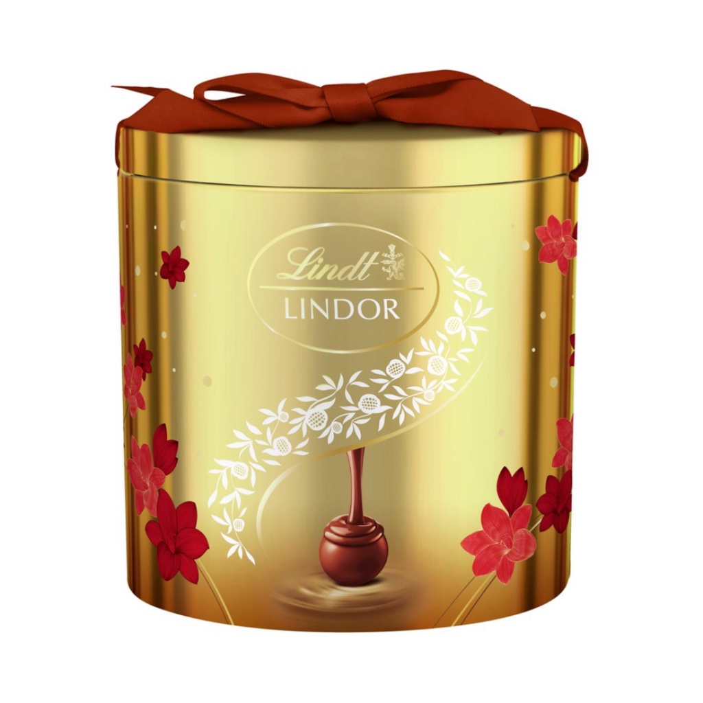 Quà tặng tết 2024 (Ship2h) Socola Tổng Hợp, Lindor, Oval Tin (144g ...