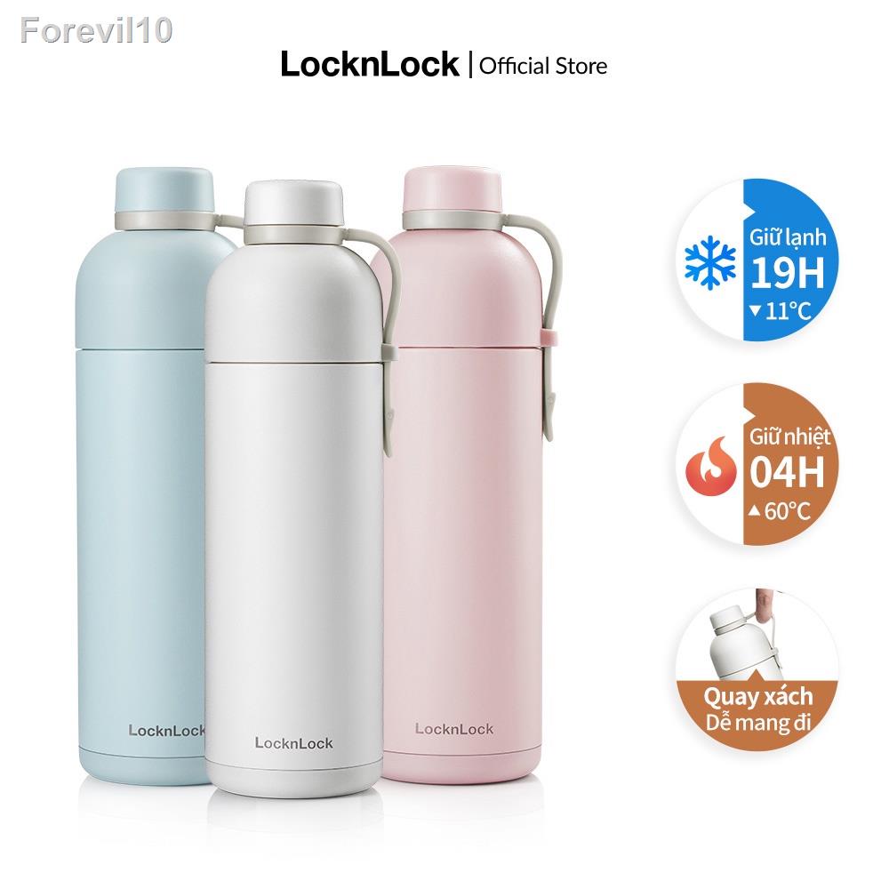 [LIFEMC154BP2 -8% đơn 250K] Bình giữ nhiệt Lock&Lock Belt Bottle 490ml ...