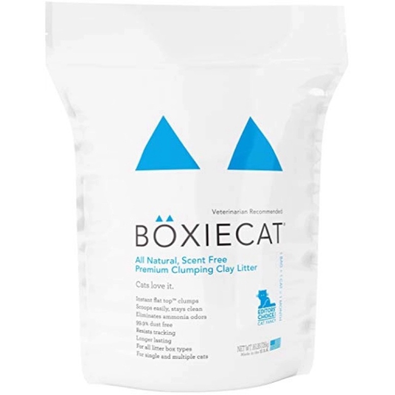 Cát lau chùi và vệ sinh mèo thời thượng Boxie Cat 7.26 kg | Shopee Việt Nam