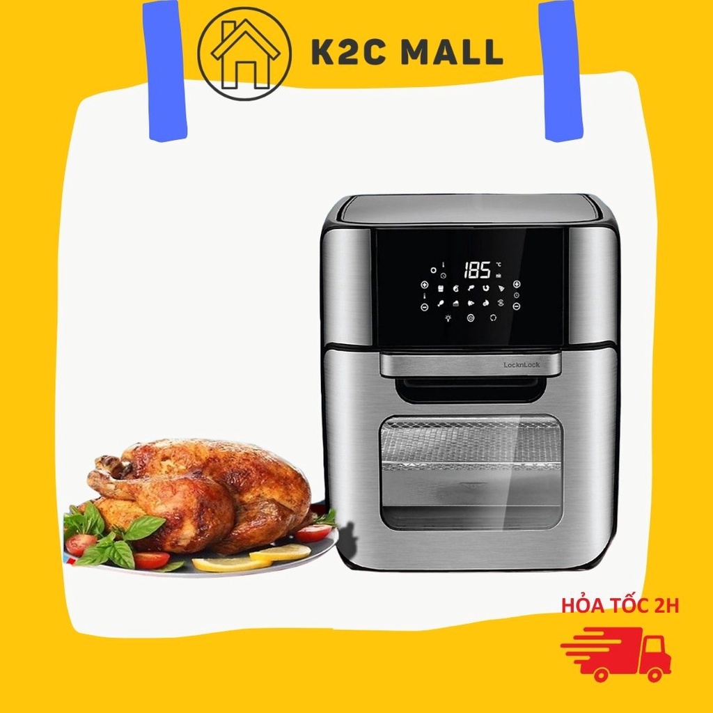 Nồi Chiên Không Dầu LocknLock 12 lít EJF699 - K2C Mall | Shopee Việt Nam