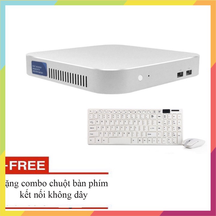 (Chính Hãng) Máy tính bàn nhỏ gọn CPU INTEL I3 4010U 1.7Gb Ram 4G, SSD ...