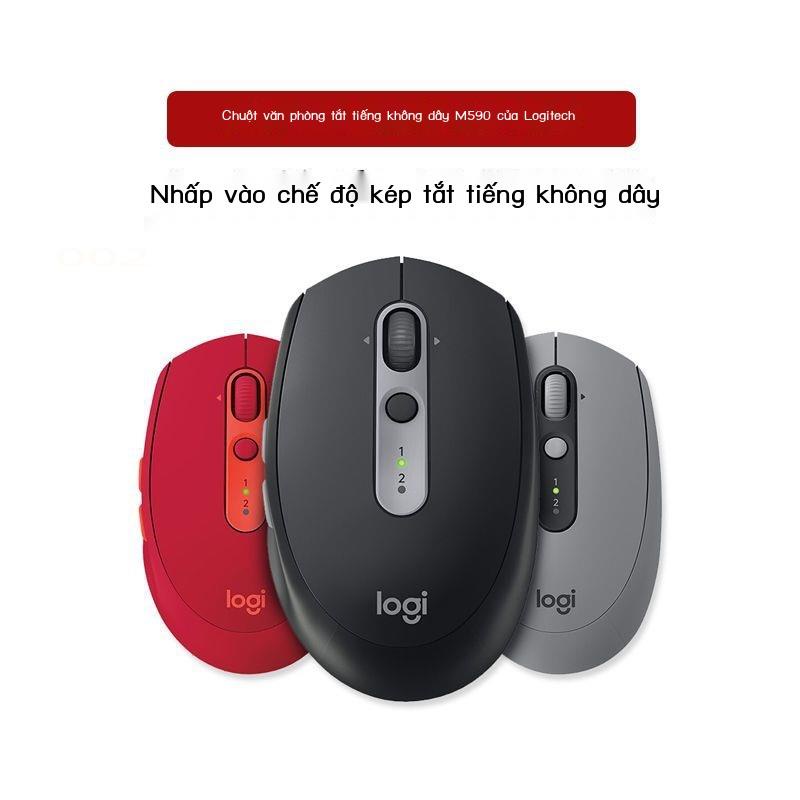 ( Sẵn)Logitech M585/M590 chuột bluetooth không dây tắt tiếng cô gái nhỏ ...