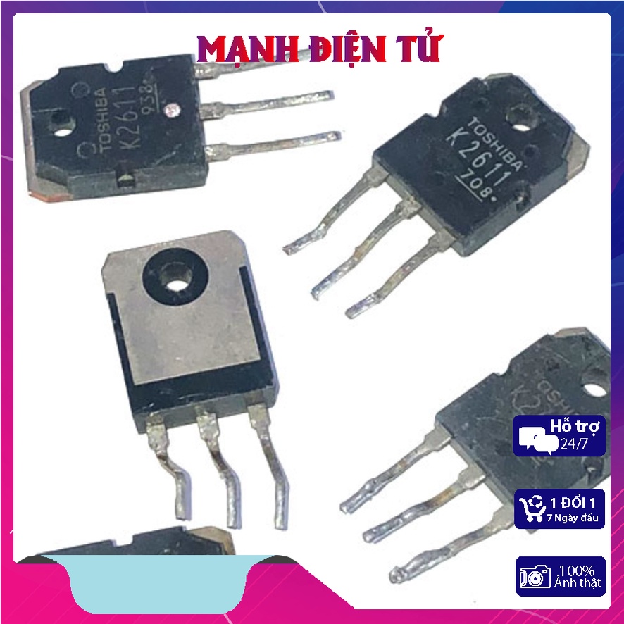 Linh kiện điện tử Mosfet [K2611 900V] Tháo Máy | Shopee Việt Nam