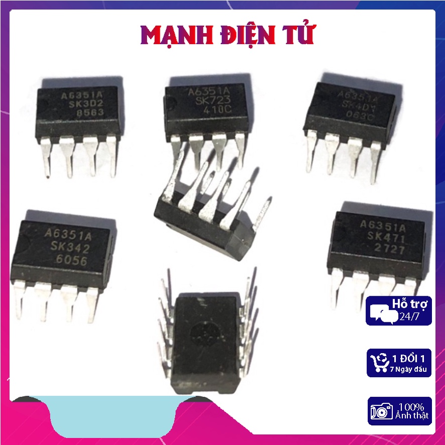 IC Nguồn A6351A STR-A6351 6351 DIP-8 Mới Chính Hãng Sanken 100% | Shopee Việt Nam