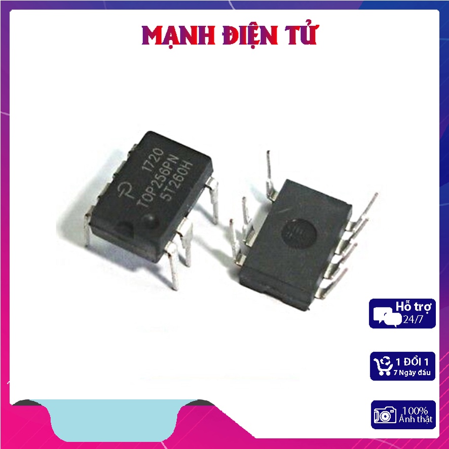 (COMBO ) 3 Con IC nguồn TOP256PN DIP-7 mới chính hãng | Shopee Việt Nam