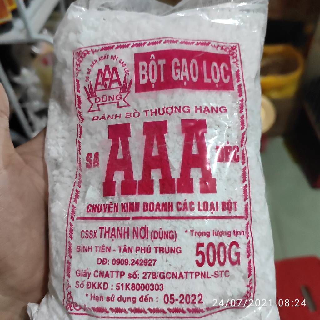 Bột gạo Thạnh Nơi (AAA) 500g | Shopee Việt Nam