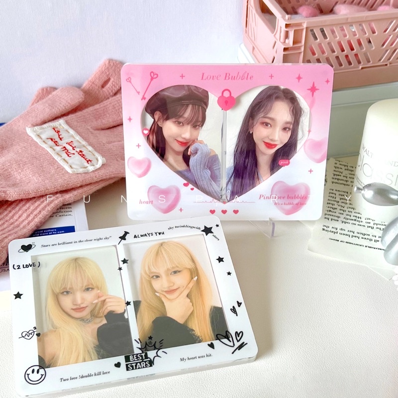 Khung đựng card đôi/ Standee holder đôi hai mặt nam châm | Shopee Việt Nam