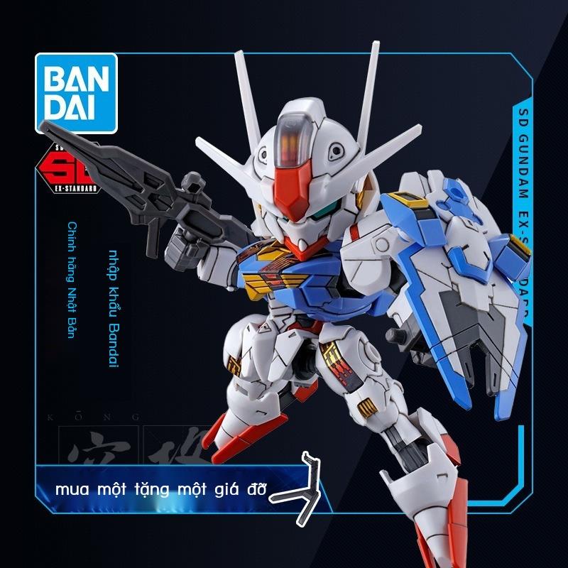 [Ảnh thật/Video]Mô hình lắp ráp Bandai Gundam phiên bản Q SD SDEX Mercury s Witch nhân vật chính ...