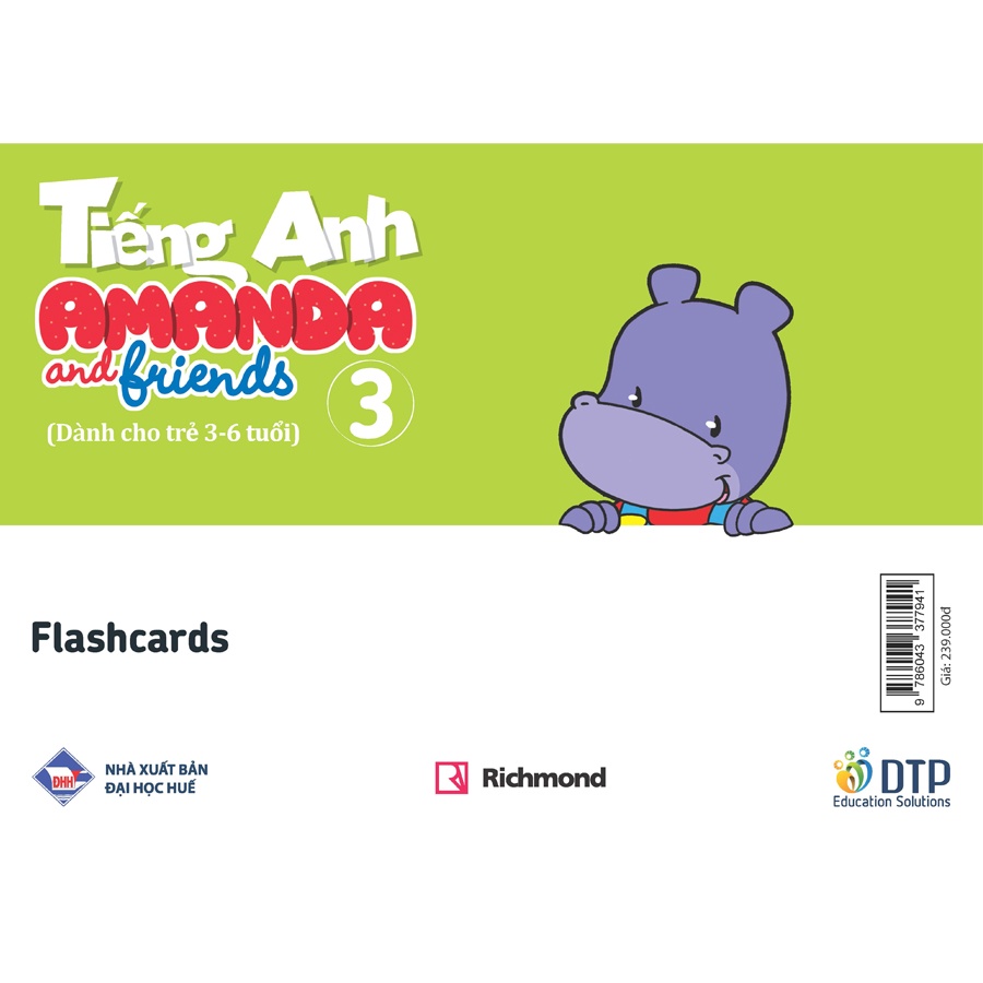 Sách - DTPbooks - Tiếng Anh Amanda and Friends 3 Flashcards | Shopee ...
