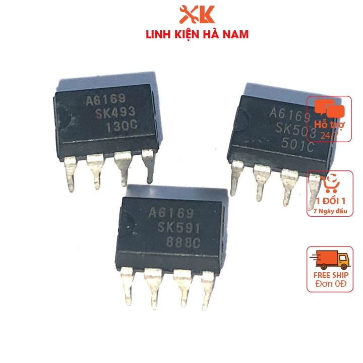 [COMBO 5 CON] IC nguồn STR-A6169 DIP-8 mới chính hãng Sanken 100% | Shopee Việt Nam