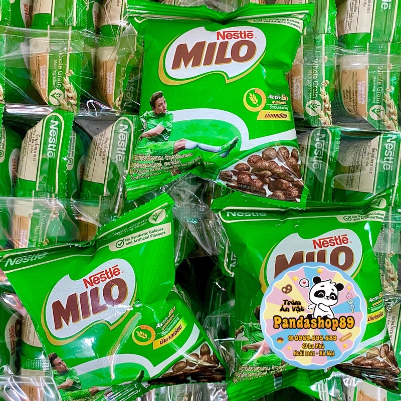 Bim bim Milo Nestle Thái Lan, ngũ cốc viên cacao (gói 15g) | Shopee ...