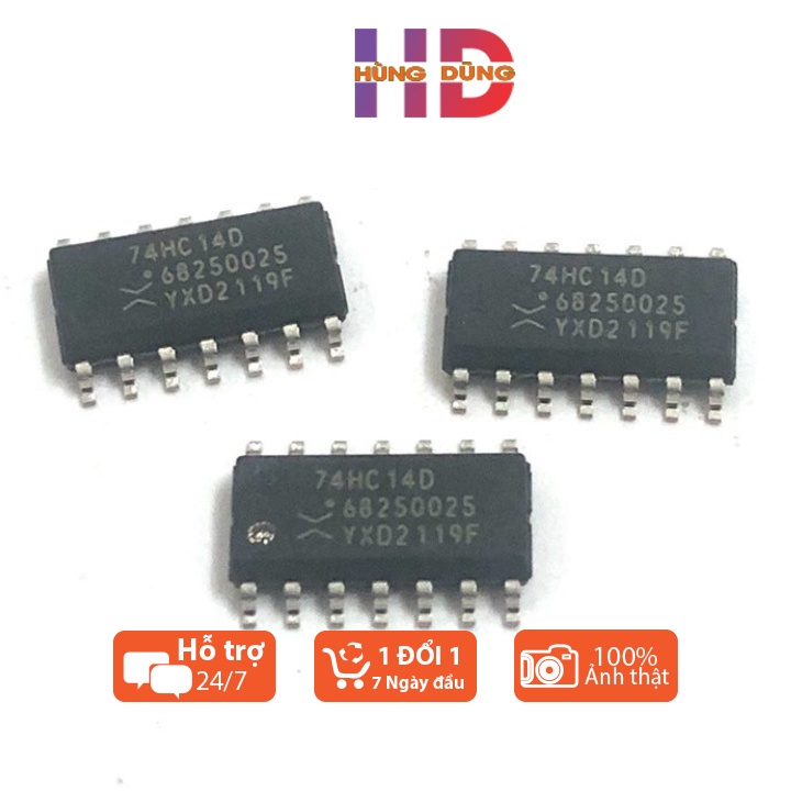 IC Số 74HC14D 74HC14 SOP-14 Hàng Mới Chính Hãng | Shopee Việt Nam