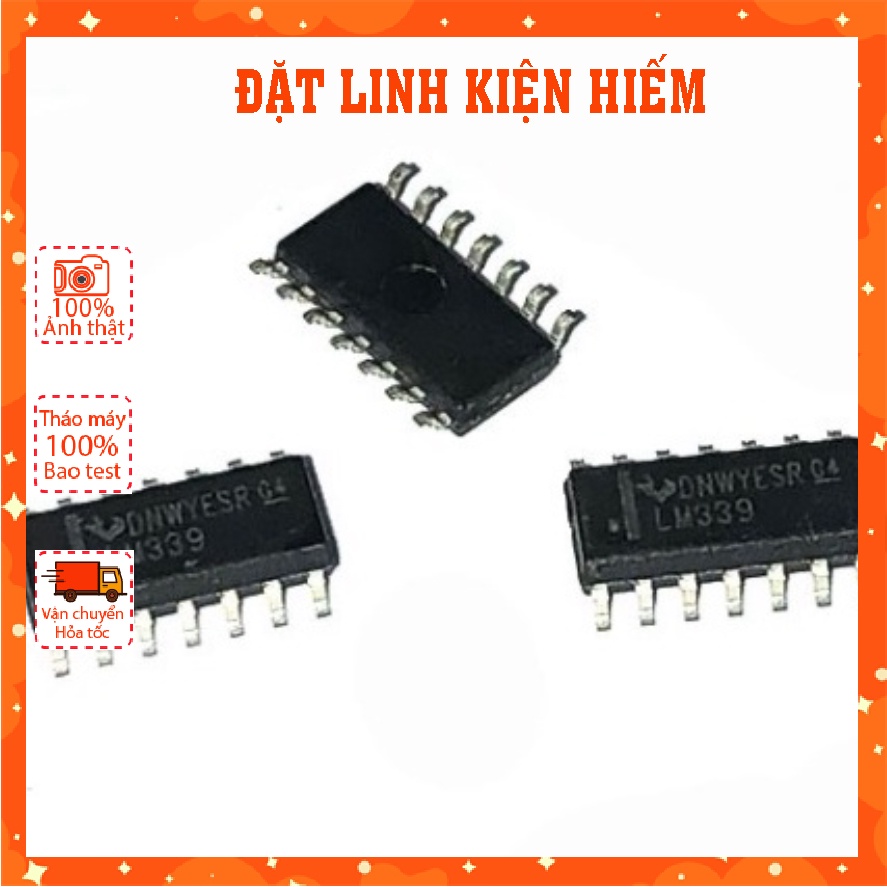 Linh Kiện Điện Tử Lm339Dr Lm339 Sop-14 Chính Hãng | Shopee Việt Nam