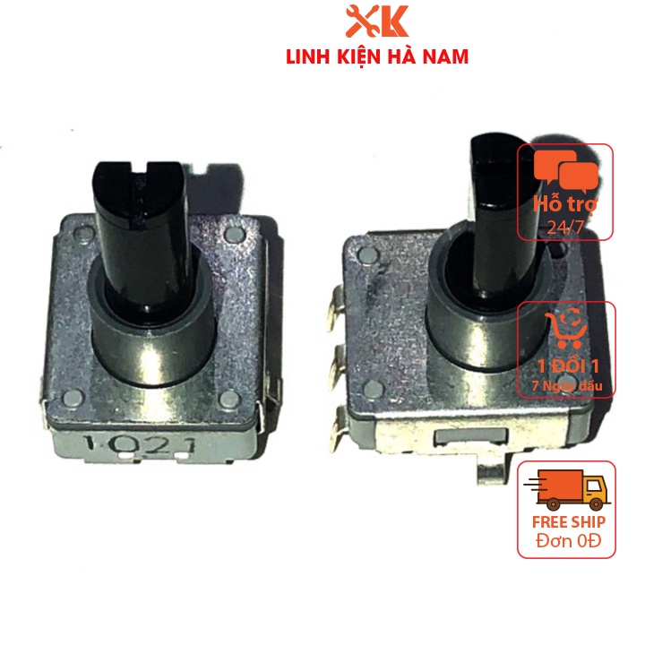 Núm Xoay Encoder 360 độ biến trở số vô cấp 3 chân dùng trong máy giặt ...