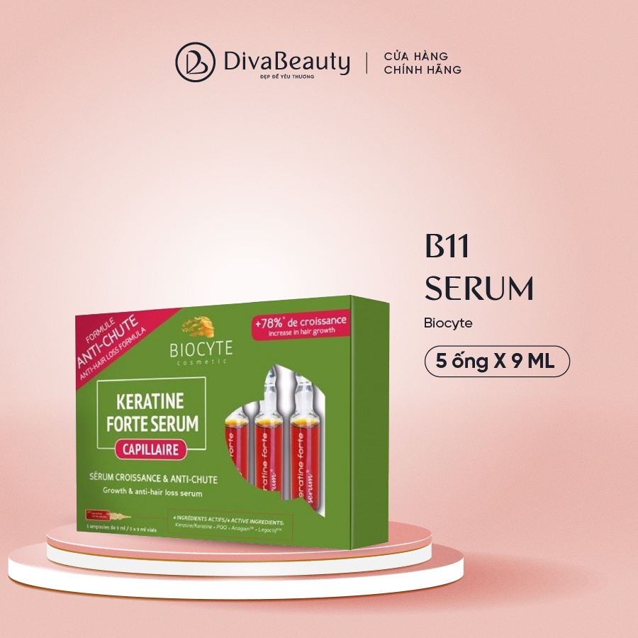 [Hỏa tốc] B11 Serum giúp tăng cường mọc tóc BOC Keratine Forte Serum (5 ống X 9ML) | Shopee Việt Nam