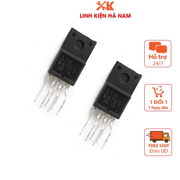 STR-W6753 STRW6753 TO-220 ic nguồn tháo máy chính hãng | Shopee Việt Nam