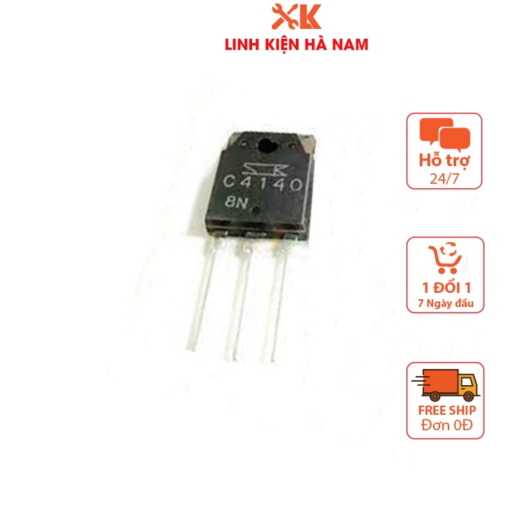 Combo 3 Con transistor 2SC4140 C4140 18A 500V mới chính hãng saken linh ...