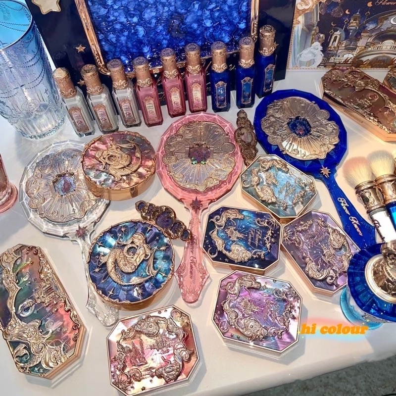 [FLOWER KNOWS] Gương cầm tay Flower Knows - sẵn xanh nhạt mermaid, trân ...