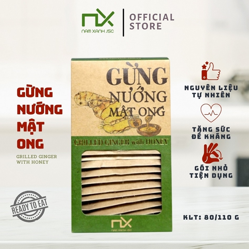 Nam Xanh Gừng Nướng Mật Ong Ginger Honey 80g(110g) | Shopee Việt Nam