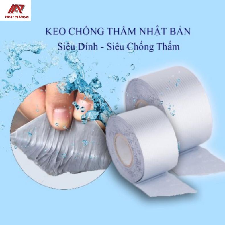 Băng keo chống thấm nhật bản siêu chống dột bản 5cm dài 5m | Shopee Việt Nam