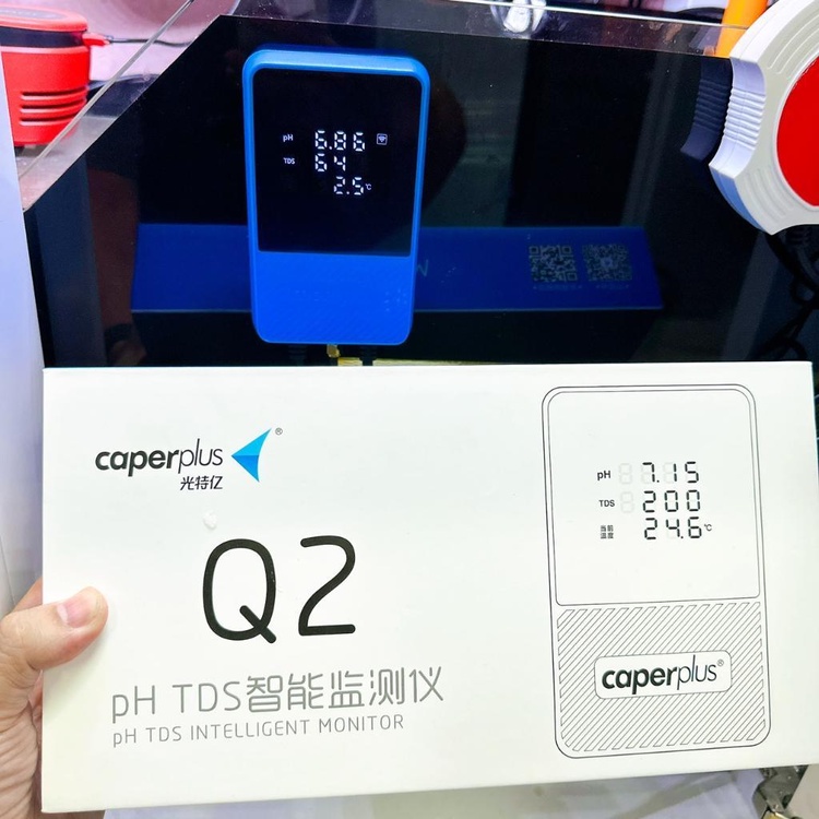 Kiểm Tra PH và TDS Kết Hợp Công Nghệ WIFI Xem Bất Cứ Nơi Đâu Caperplus Q1 Q2 Giành Cho Bể Cá ...