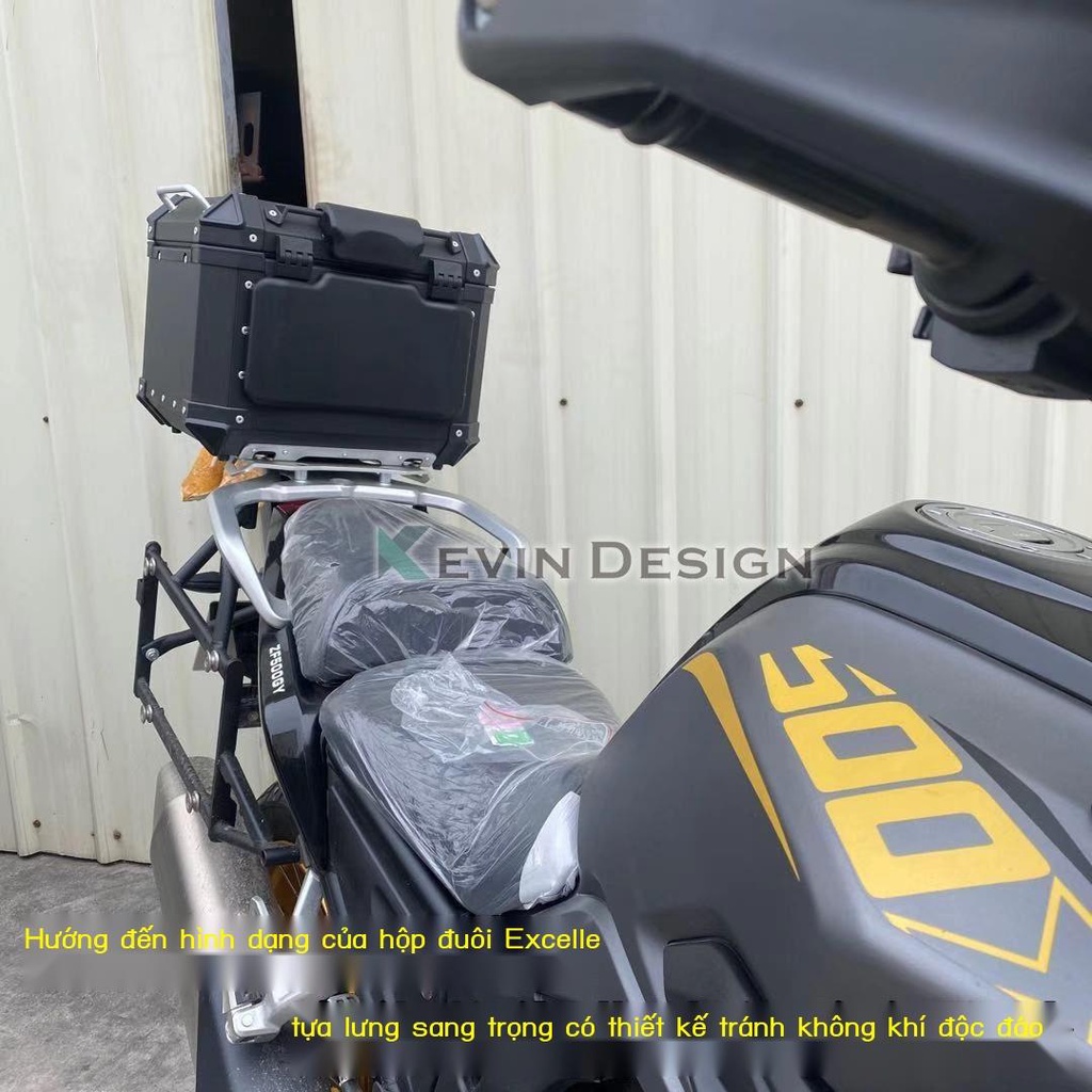 ( Sẵn)Phụ kiện sửa đổi hộp đuôi xe máy củ cải Everest Excelle 525X 500X ...