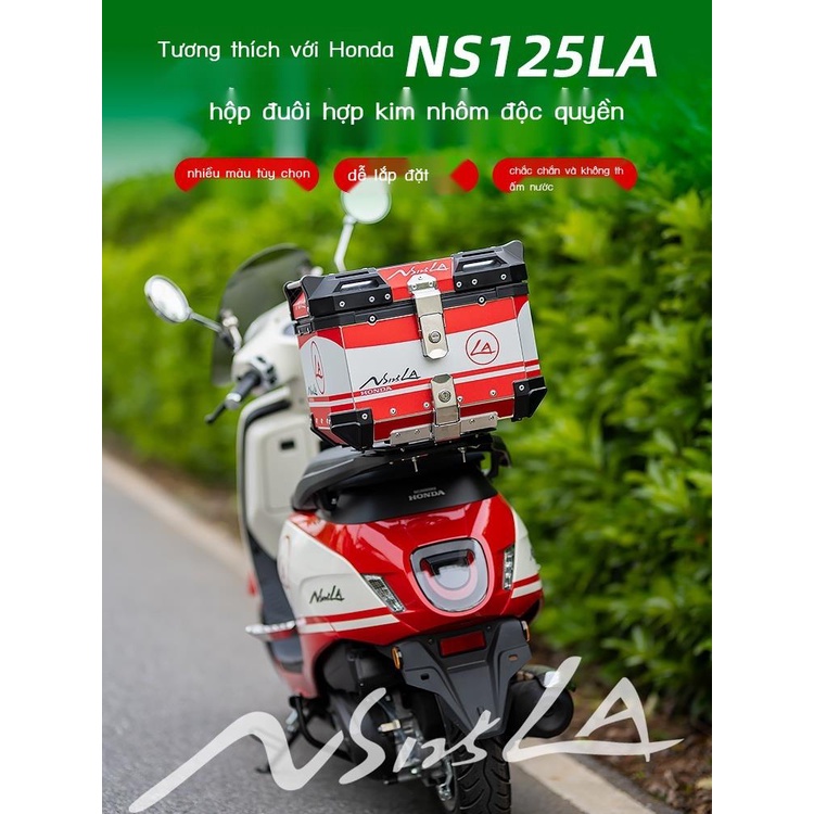 [Ảnh thật/Sẵn]Thích hợp cho lục địa mới Honda ns125la hộp đuôi hợp kim nhôm bàn đạp xe máy hộp ...