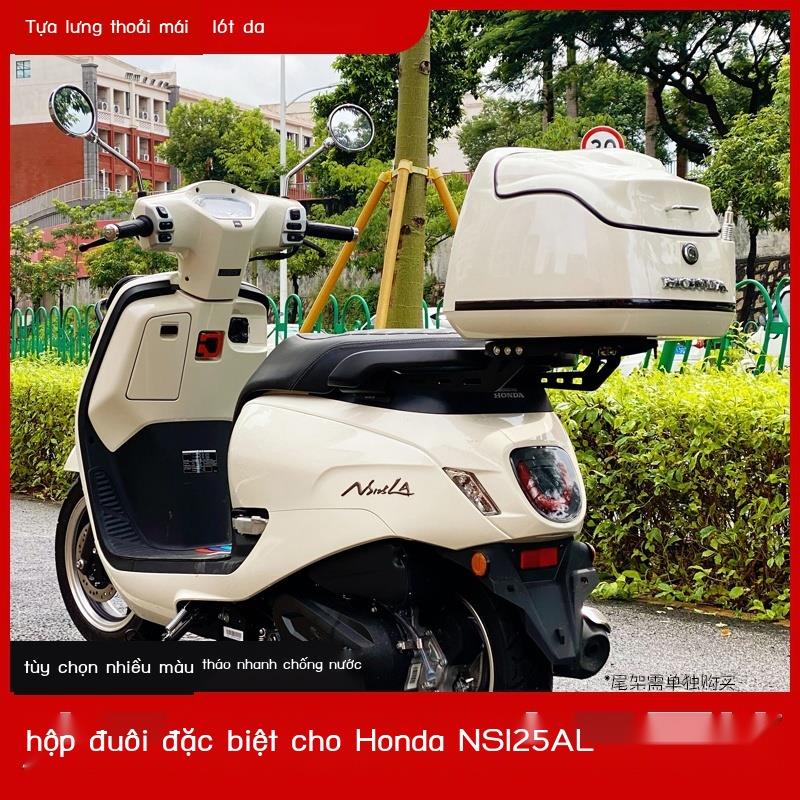 [Ảnh thật/Video]Thích hợp cho Honda ns125la thùng đuôi xe tay ga lục địa mới thùng hợp kim không ...