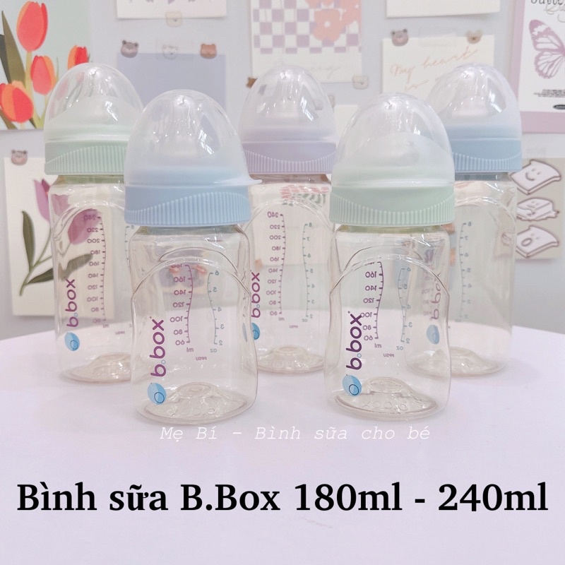 Bình sữa B.Box PPSU 180ml - 280ml chọn núm | Shopee Việt Nam