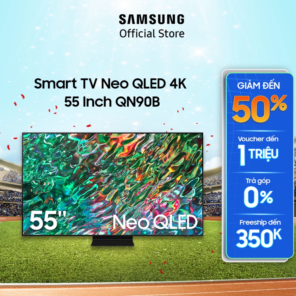 [[ Smart Tivi Neo QLED Samsung 4K 55 Inch QA55QN90BAKXXV - Miễn phí lắp ...