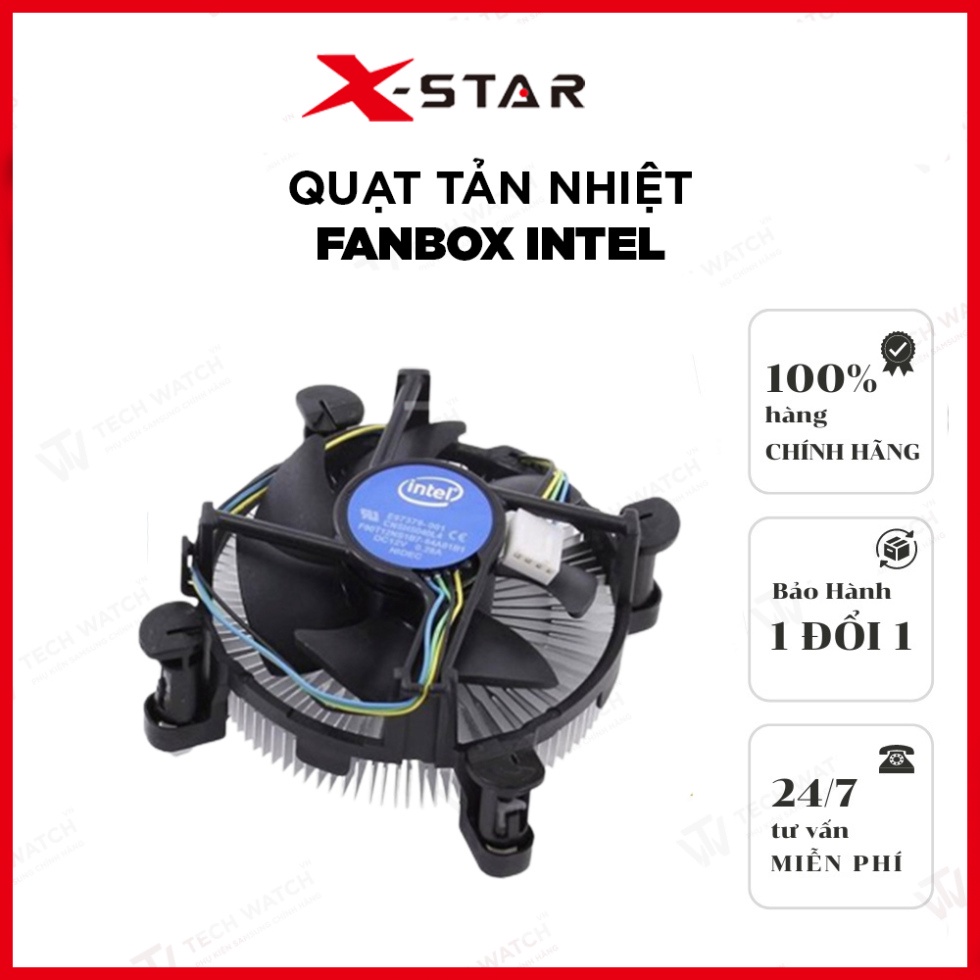 [LỖI 1 ĐỔI 1] Quạt tản nhiệt FanBox intel | Shopee Việt Nam