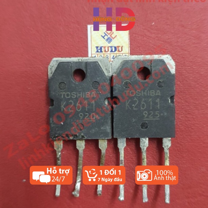 Linh kiện điện tử Mosfet K2611 900V Tháo Máy | Shopee Việt Nam