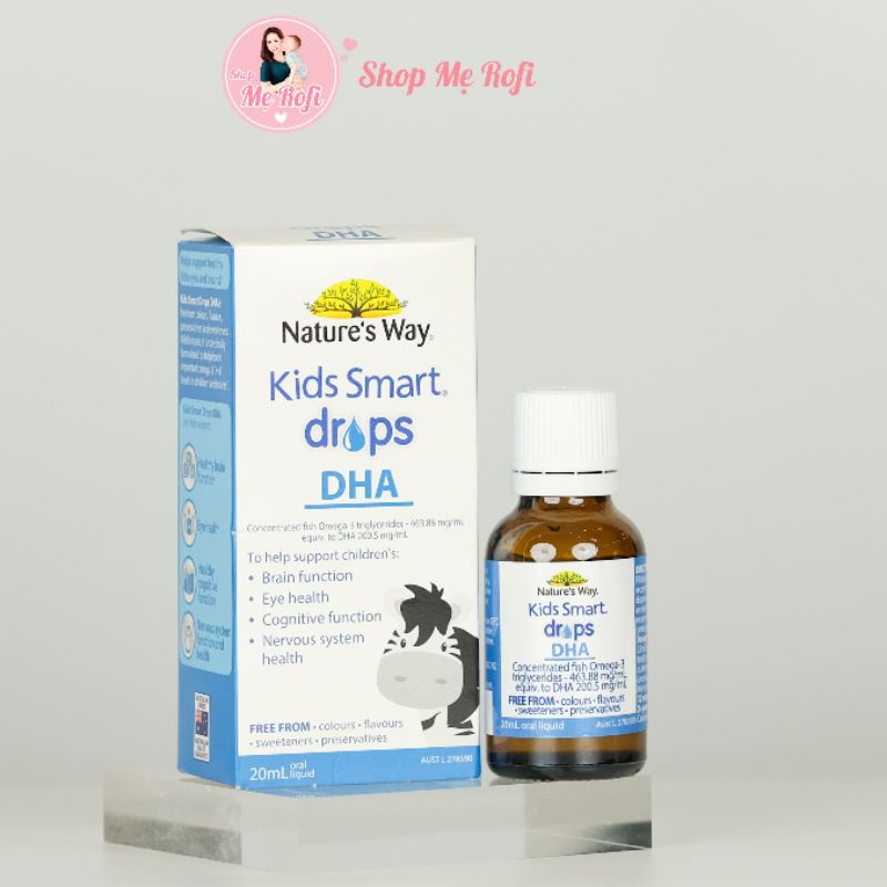 (date 10/2025) Nature's Way Kids Smart Drop DHA 20ml tăng chỉ số IQ ...