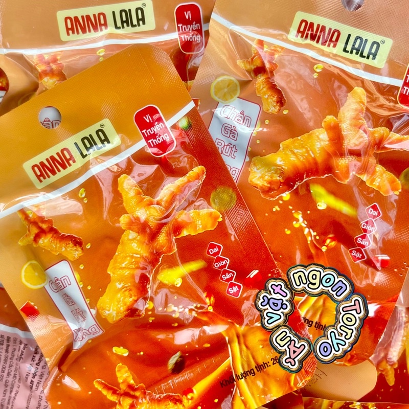 Chân gà rút xương Anna Lala, chân gà cay ăn vặt (gói 26g) | Shopee Việt Nam