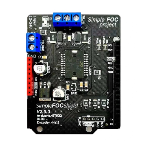 Simplefoc Shield V2.0.4 V1.3.3 Development Board for BLDC Servo Drive of Mechanical Dog | Shopee ...