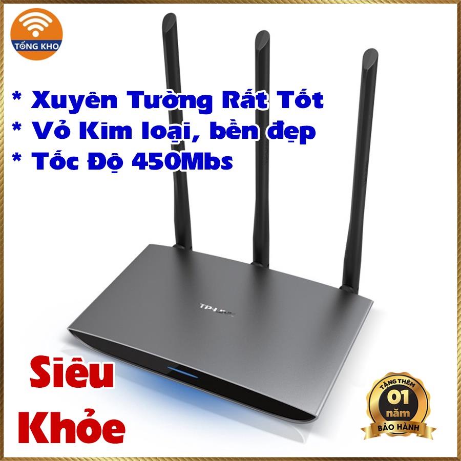 Bộ phát wifi tp link, Cục phát wifi 3 râu TL-WR890N vỏ hợp kim nhôm ...