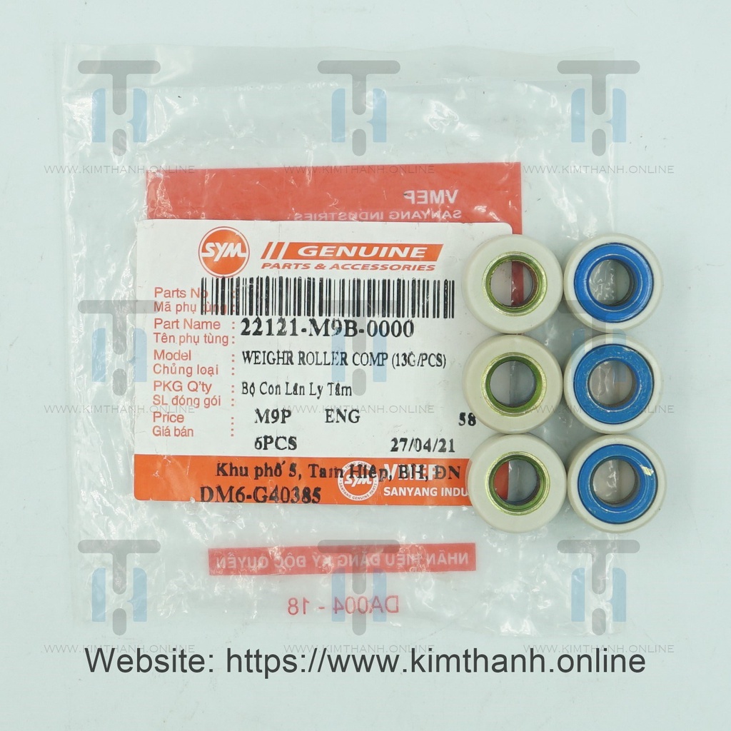 Bi nồi nặng 13g Attila SYM _ 22121-M9B-0000 | Shopee Việt Nam