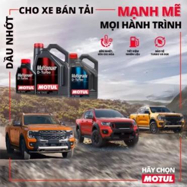 Dầu nhớt động cơ xe hơi chính hãng MOTUL MULTIGRADE D-TURBO SAE 15W40 ...