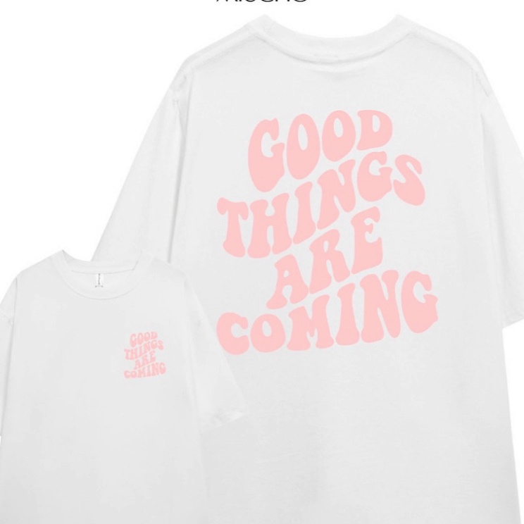 Áo thun unisex form rộng nam nữ, áo thun nam nữ tay lỡ form rộng GOOD THINGS | Shopee Việt Nam