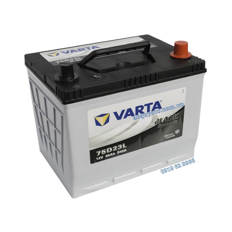 Ắc quy ô tô Varta 65Ah 12V 75D23L | Shopee Việt Nam