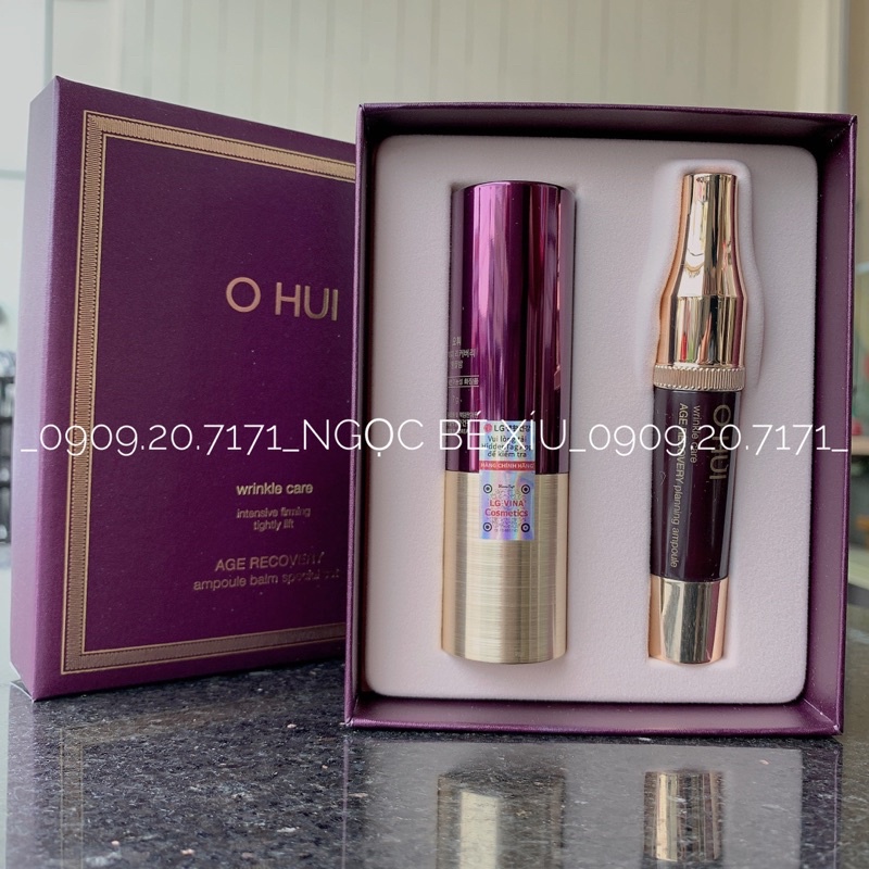 [HÀNG CÔNG TY BAO CHECK TEM CHÍNH HÃNG] SET THỎI NỀN CHỐNG NHĂN OHUI ...