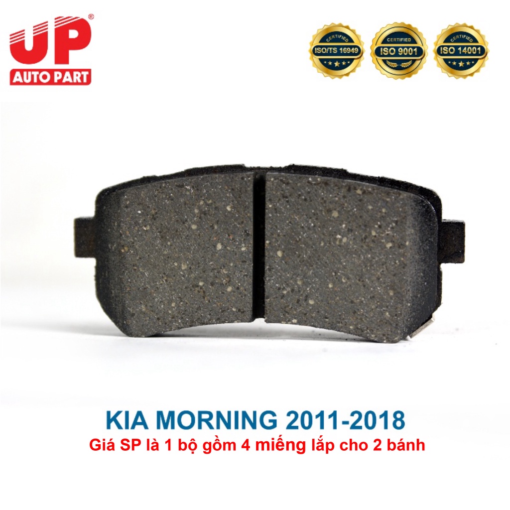 Má phanh bố thắng đĩa sau ô tô KIA MORNING 2011-2018 | Shopee Việt Nam