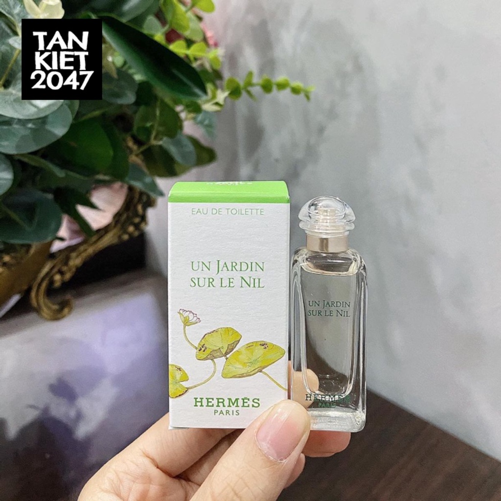 Nước hoa Hermes Un Jardin Sur Le Nil Edt mini 7,5ml | Shopee Việt Nam